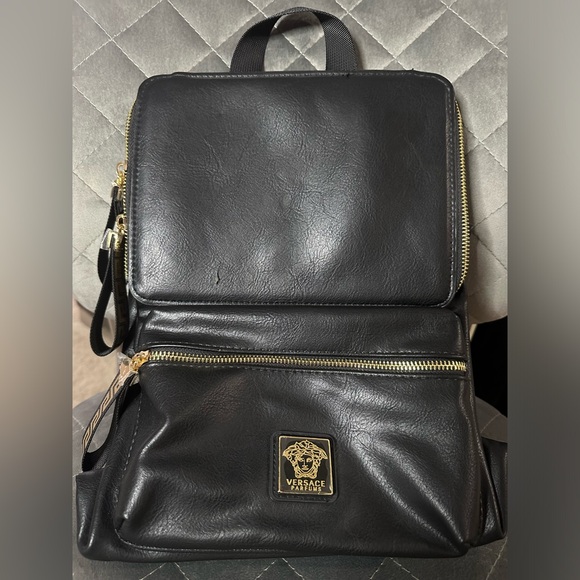 Versace | Bags | Versace Parfums Backpack | Poshmark